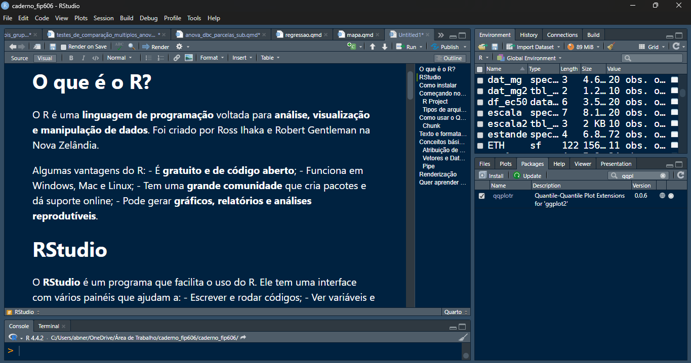 introducaoaor – Caderno - Análise de Dados (FIP-606) – Abner